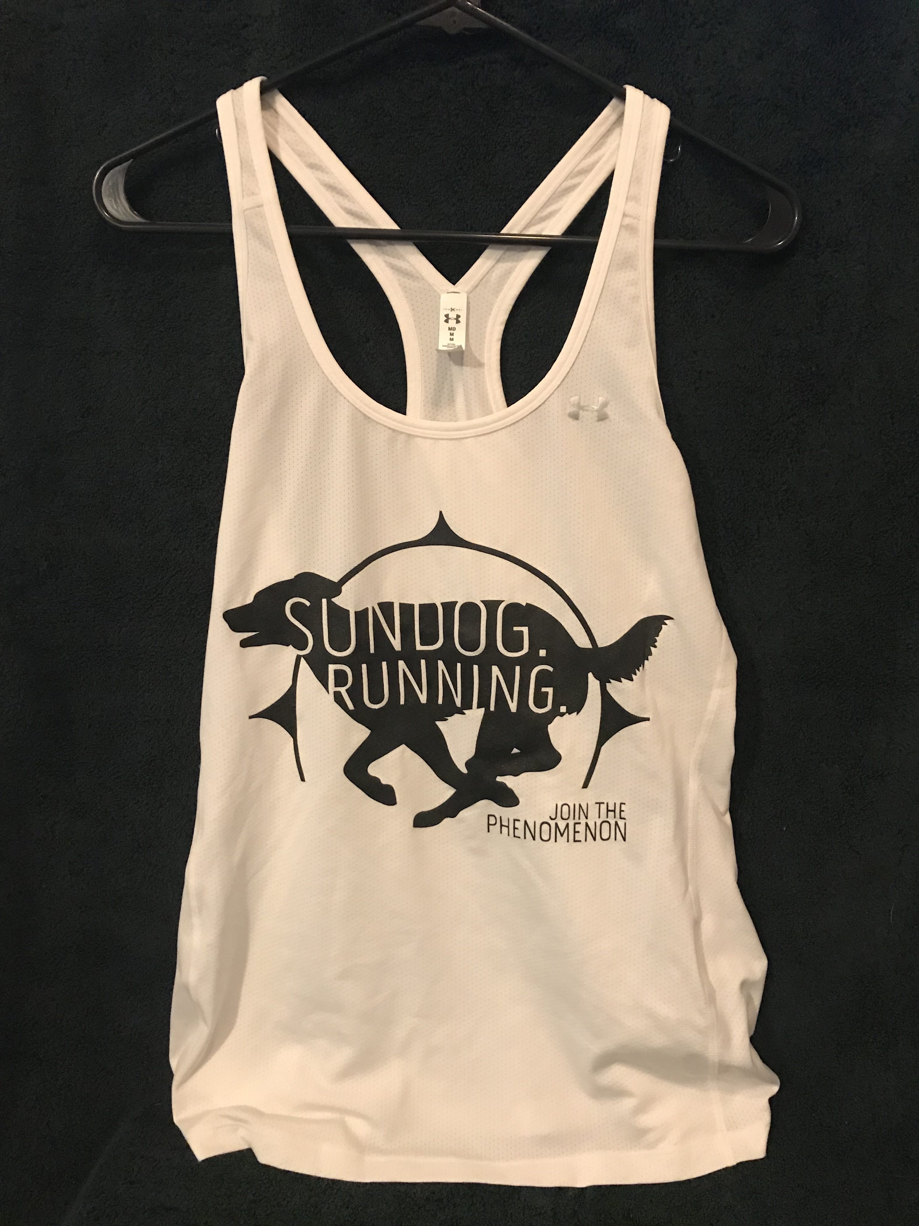 Women’s White Singlet – Sundog Running: Online Coaches | Marathon ...